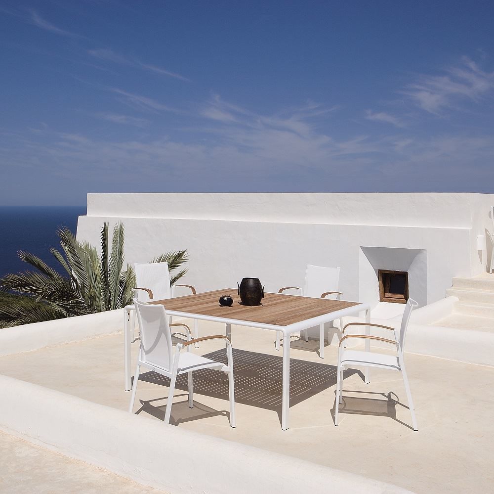 Kettal Teak Tablalı Soft Masa - Cumba Selection